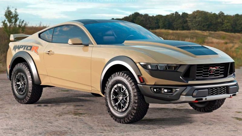 Ford Mustang Raptor: El icónico muscle car se vuelve 4x4 - Autos