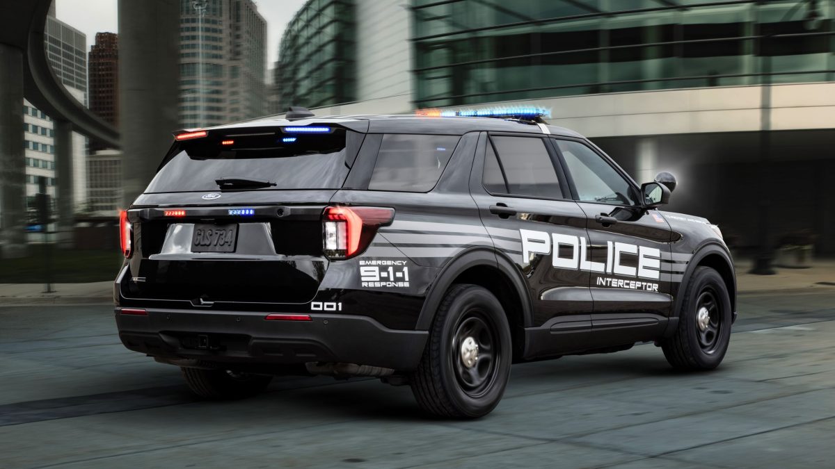 Ford Police Interceptor Utility 2025: la patrulla SUV es híbrida - Autos