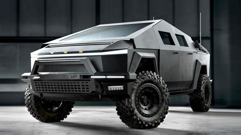 Esta Tesla Cybertruck blindada está lista para el Apocalipsis - Autos