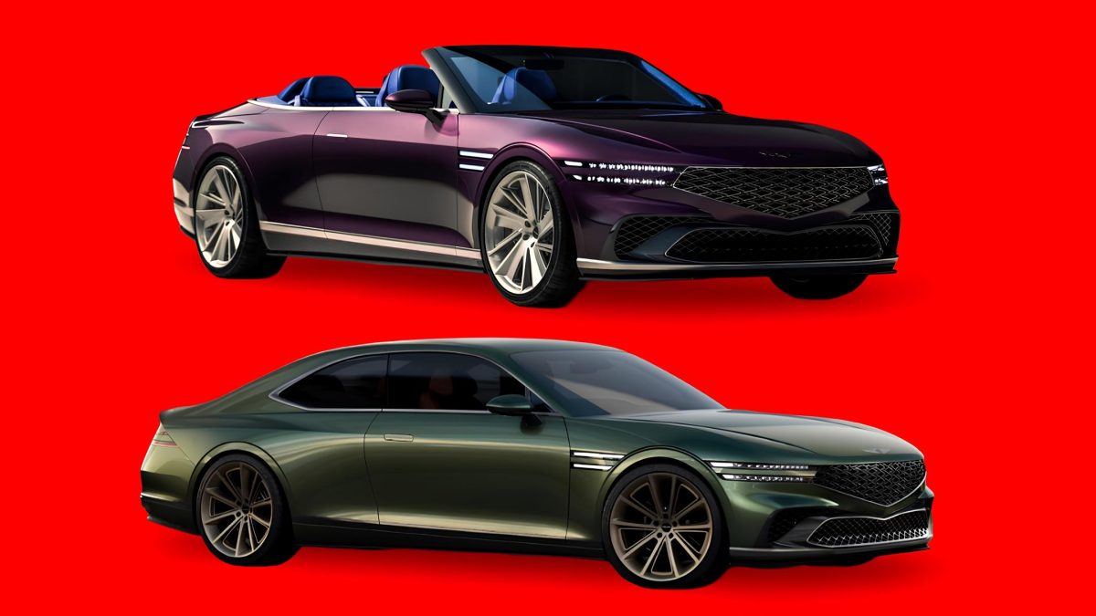 Genesis deja ver cómo será el lujo de sus autos con dos concept cars ...